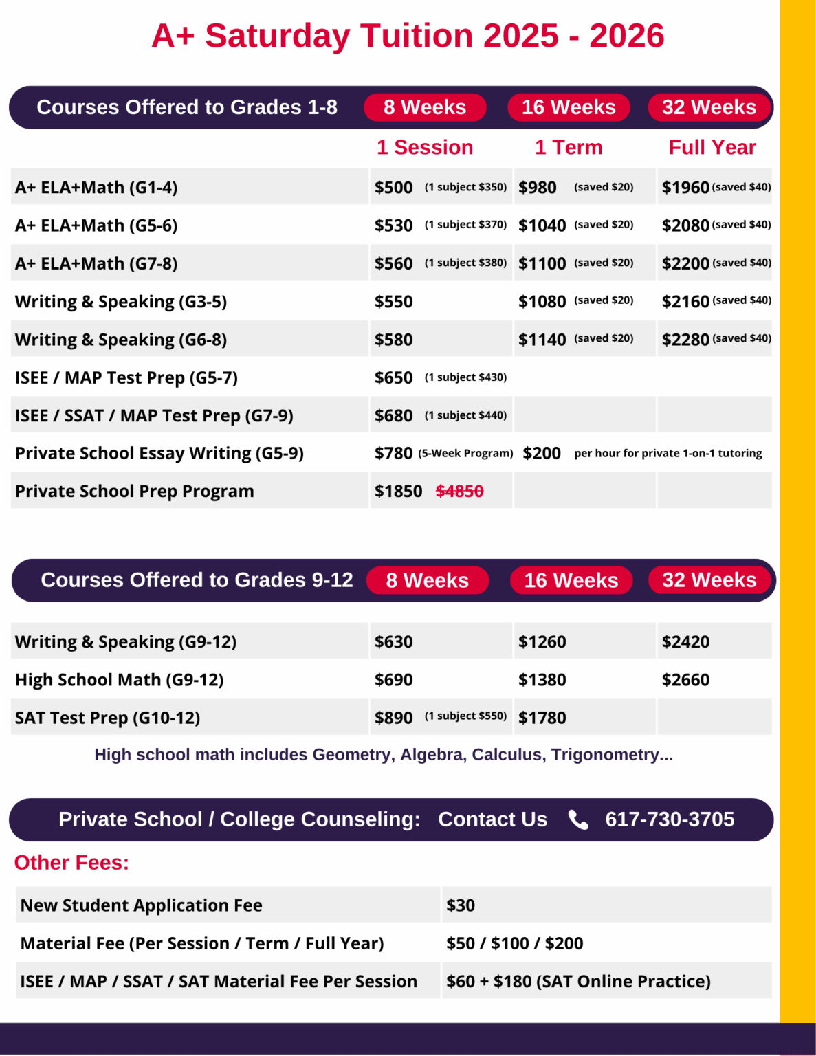 SAT Prep Classes in Boston, MA | A Plus Program